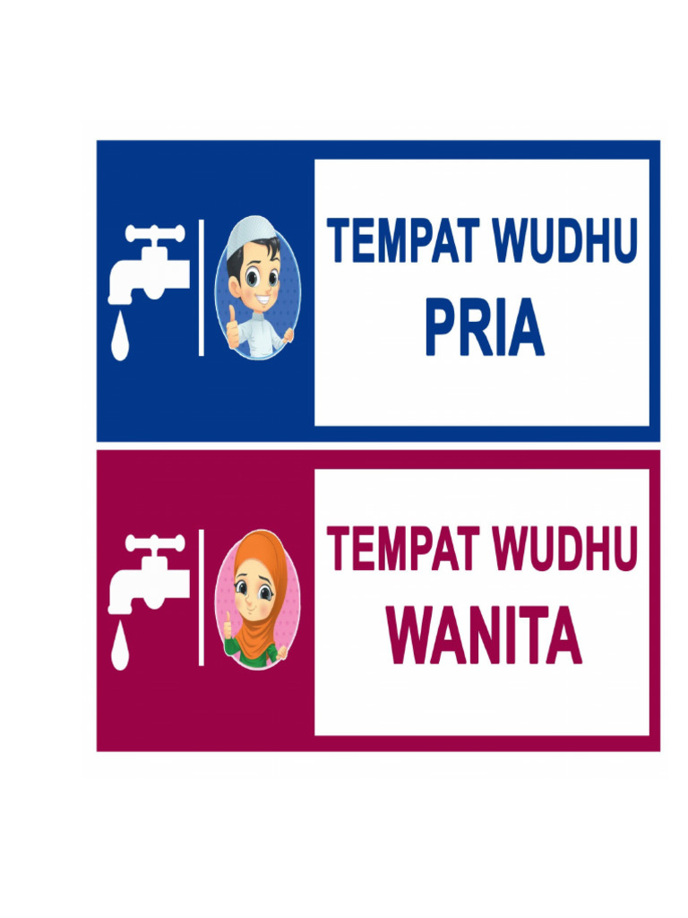 Gambar Tempat Wudhu | PDF