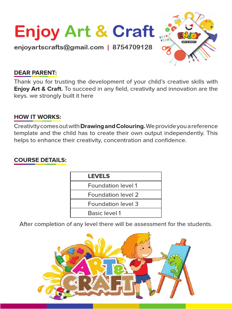 Art & Craft Classes for Kids | PDF