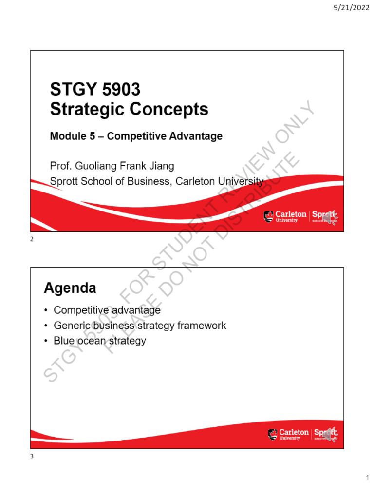 Module 5 Lecture Slides - STGY5903V Strategic Concepts (LEC) Fall 2024 ... Module 5 Lecture Slides - STGY5903V Strategic Concepts (LEC) Fall 2024 ...