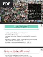 Plastic Waste Management Rules 2016 | PDF | Biodegradation | Waste ...