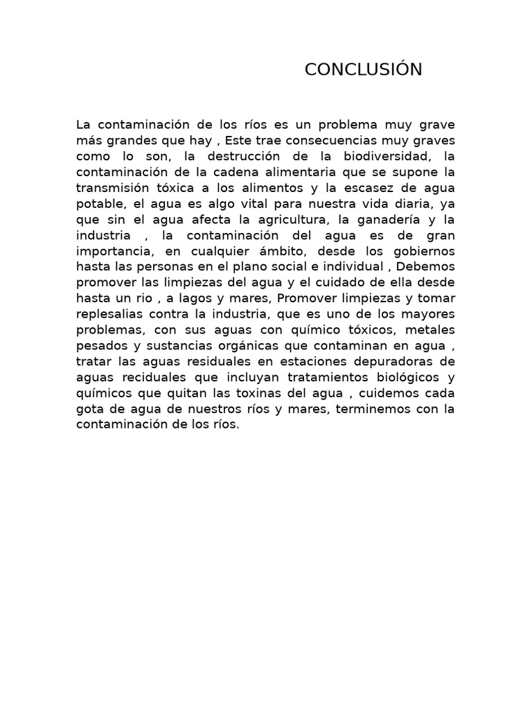 CONCLUSIÓN | PDF | Ciencia y matemáticas