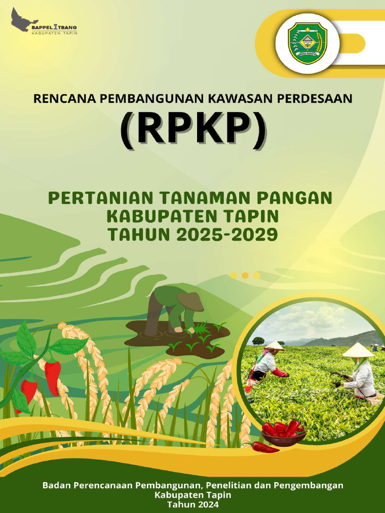 RPKP Kabupaten Tapin 2024 OK | PDF | Sains & Matematika