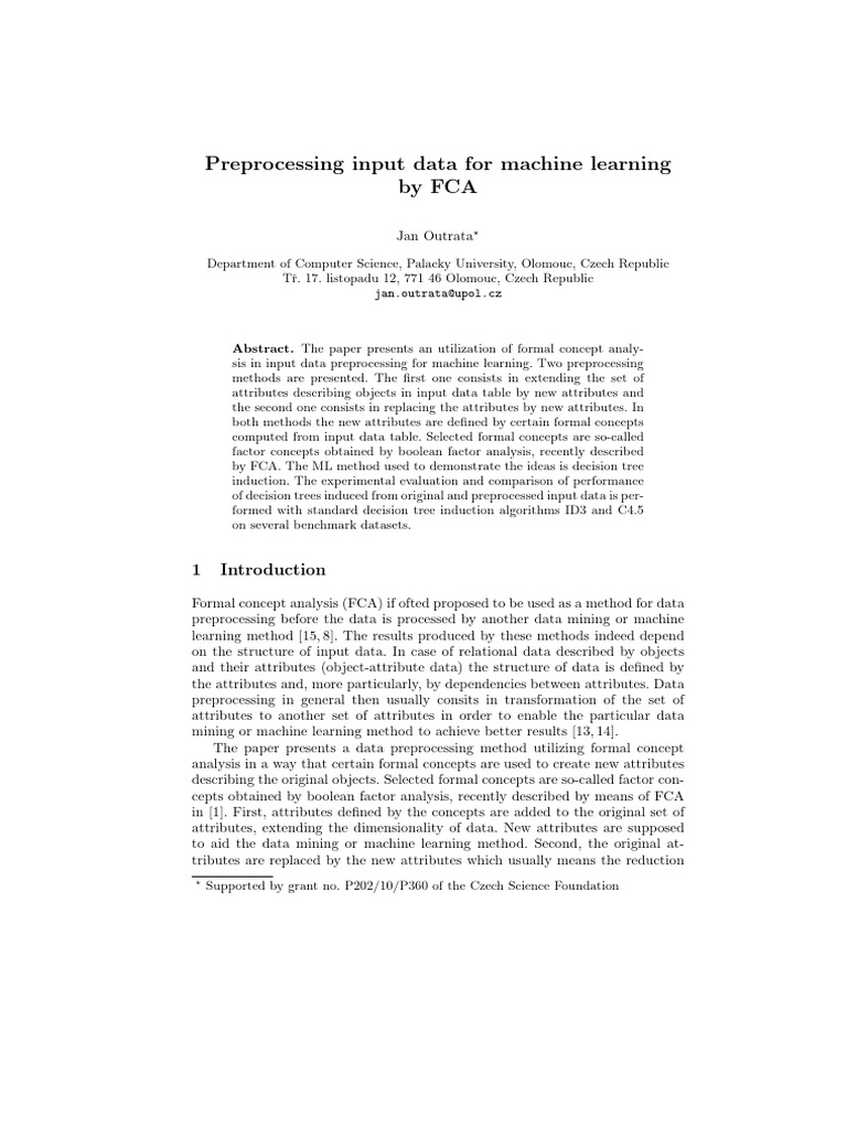 paper17(pretraitment fmb arbre de decision) | PDF | Machine Learning | Matrix (Mathematics)