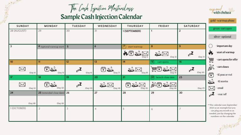 Sample_Cash_Injection_Calendar_1_ | PDF