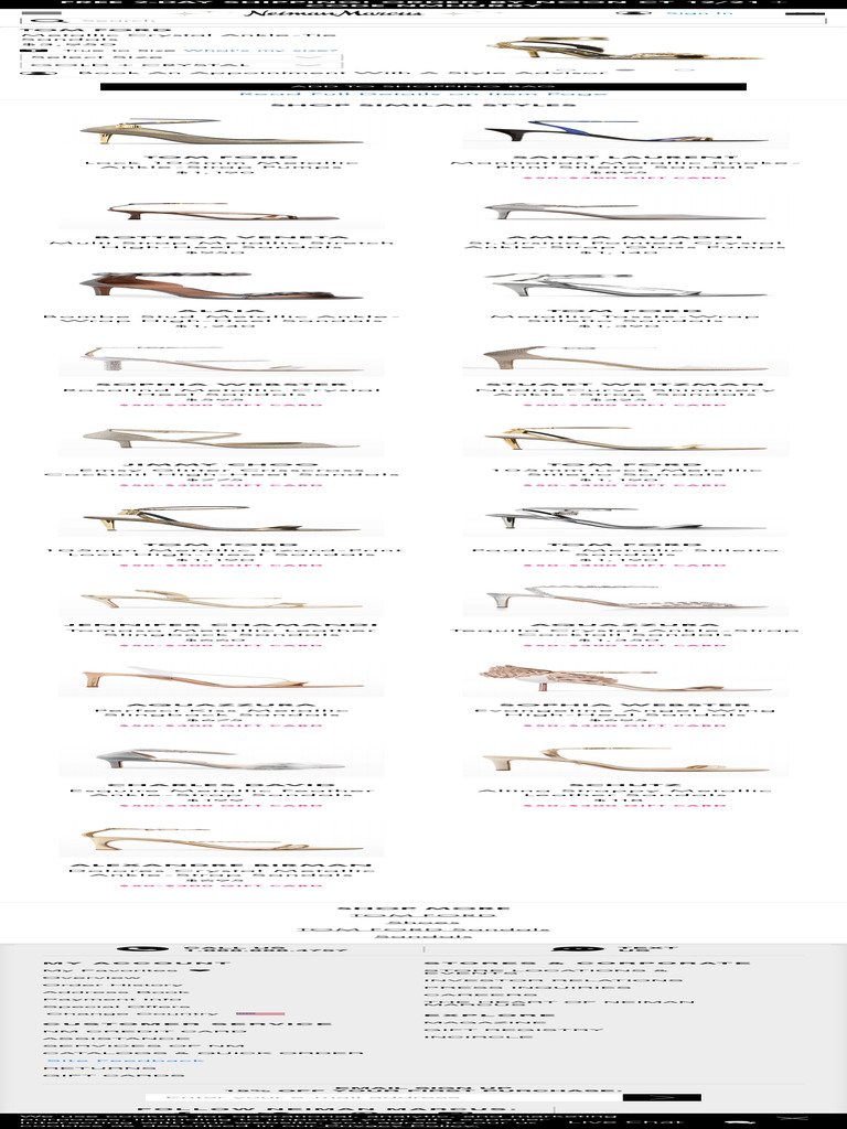 TOM FORD Metallic Crystal Ankle-Tie Sandals Neiman Marcus | PDF | Etsy ...