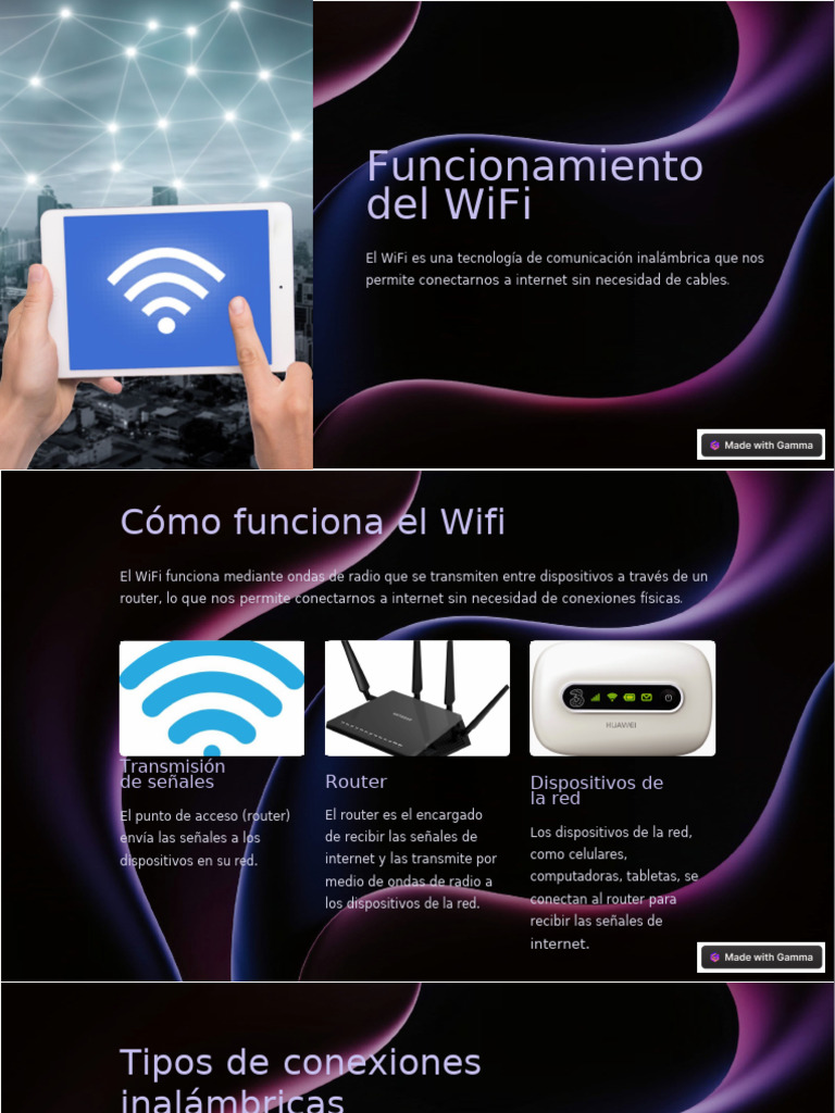 Funcionamiento-del-WiFi | PDF | Wifi | Inalámbrico