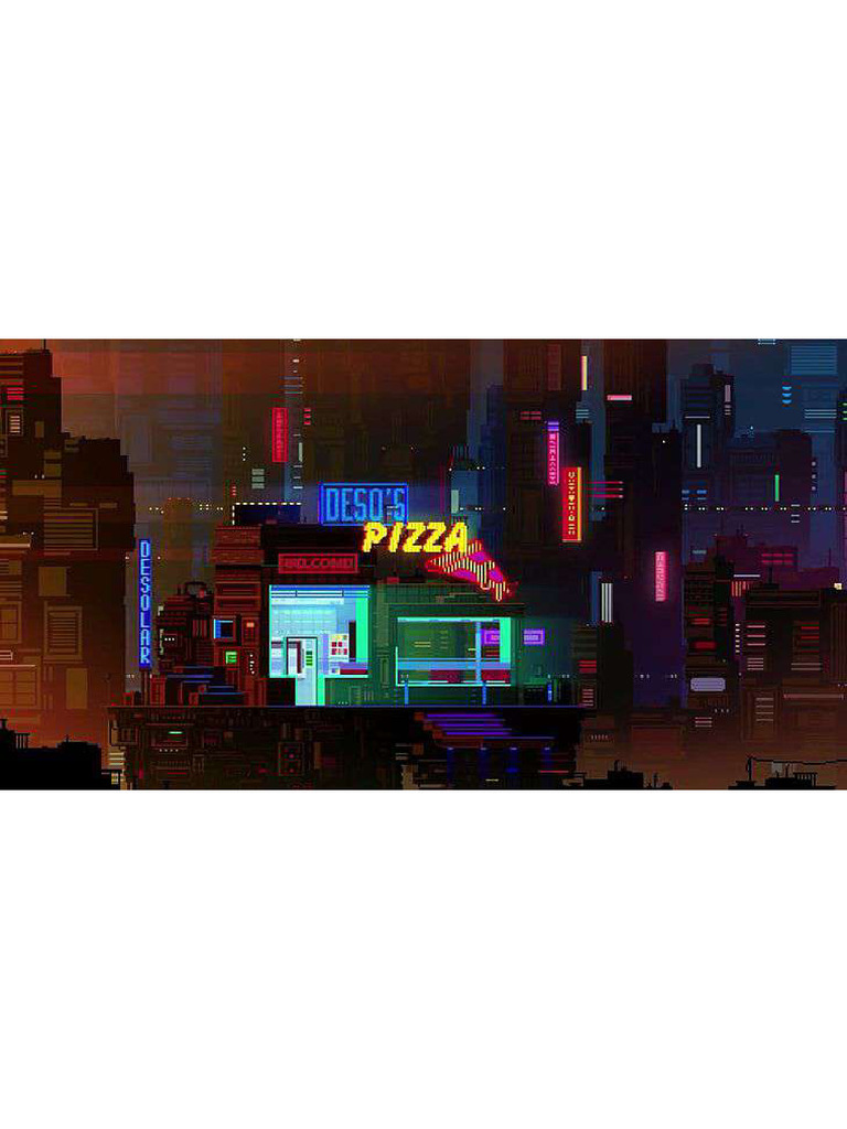 Night City Light Pixel Art Wallpaper Preview | PDF