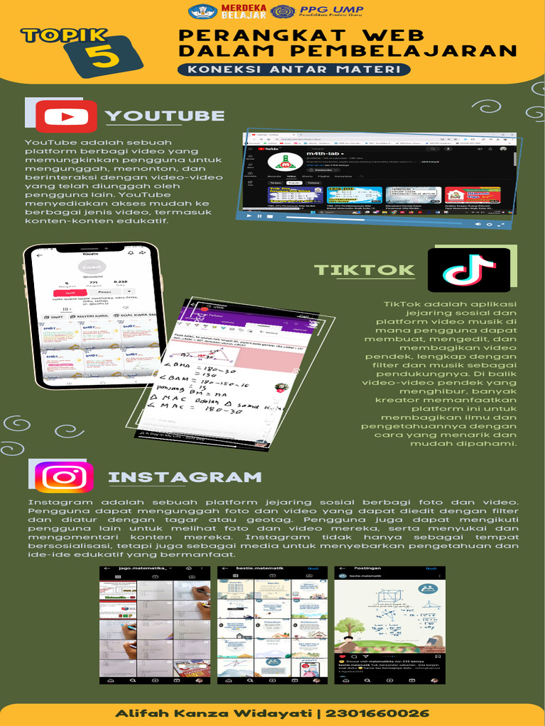 Perangkat Web Dalam Pembelajaran | PDF | Seni