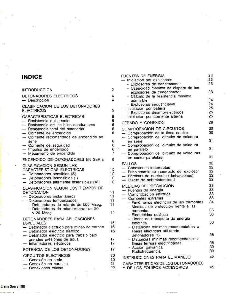 Detonadores Electricos | PDF