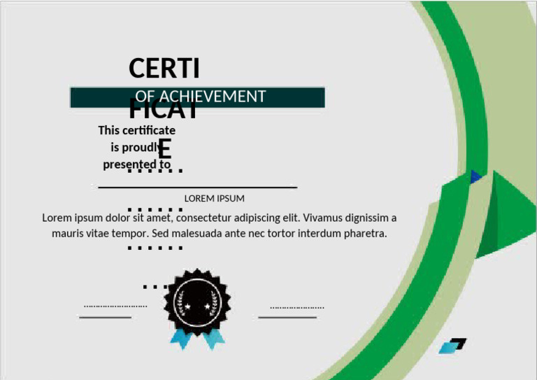 Sertifikat Piagam Format Word | PDF