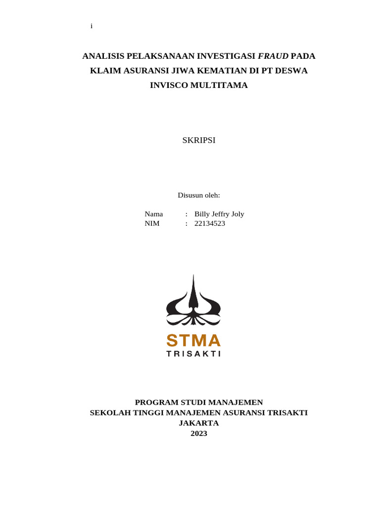 Skripsi 2024 | PDF