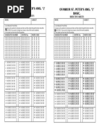 WAEC Objective Answer Sheet PDF | PDF