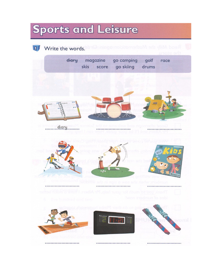 Flyers Handout - Sports and Leisure | PDF