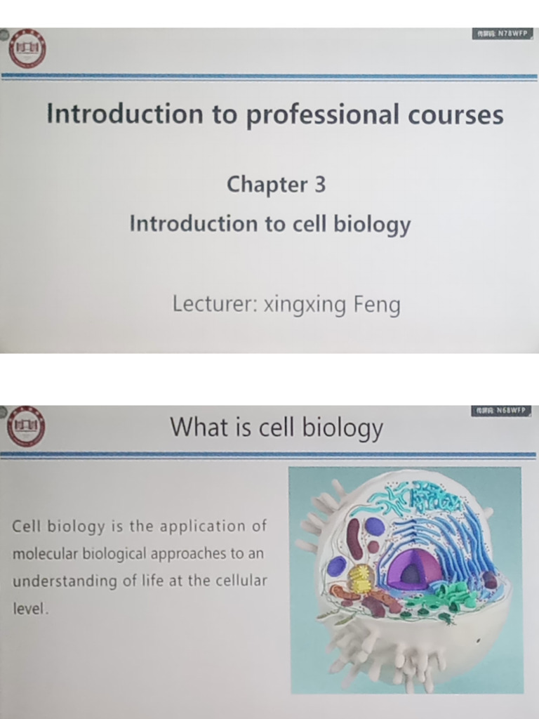 Cell Biology | PDF