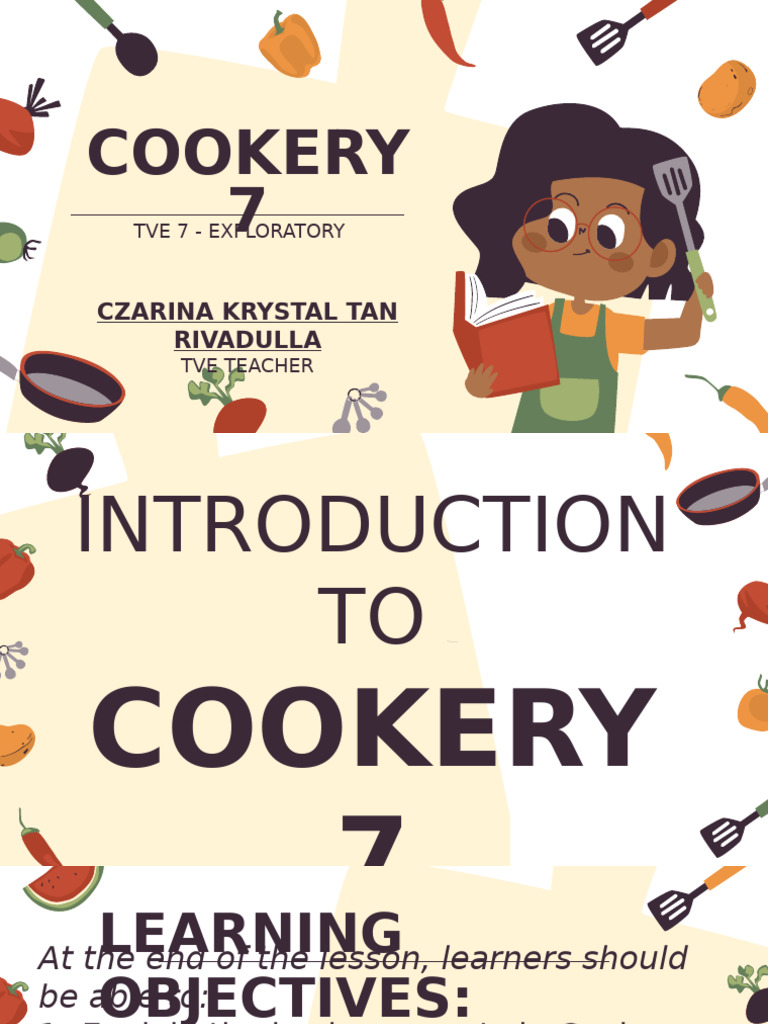 Intro to Cookery for Students | PDF | Restaurants | Chef