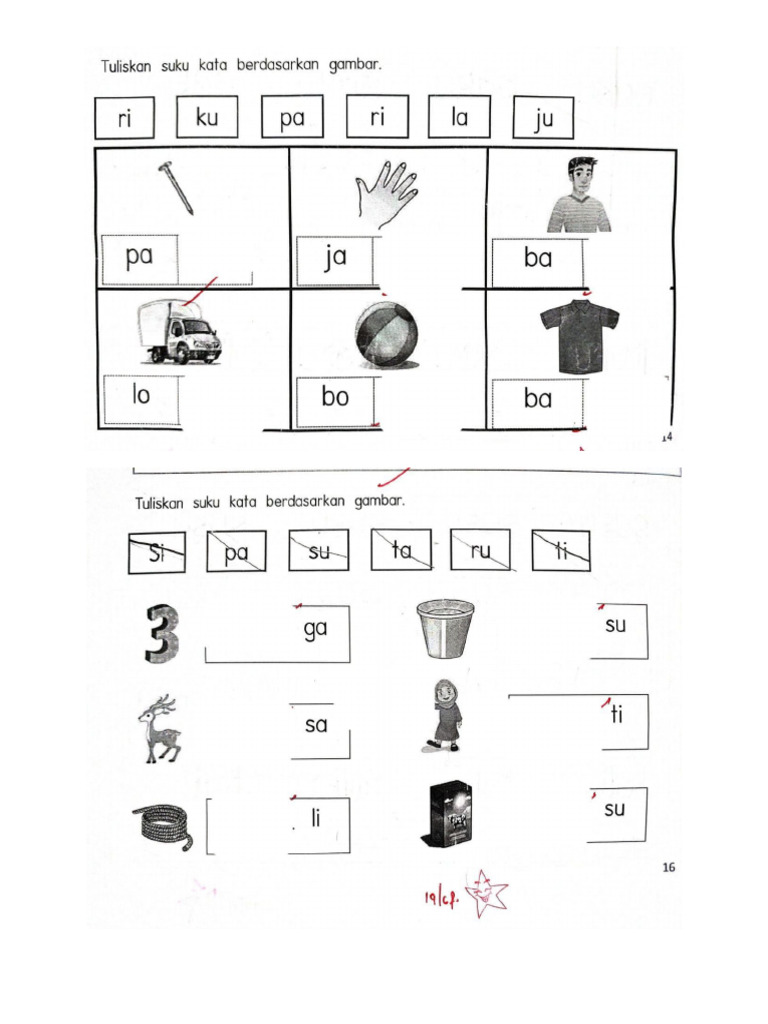 Pra Sekolah Latihan BM | PDF