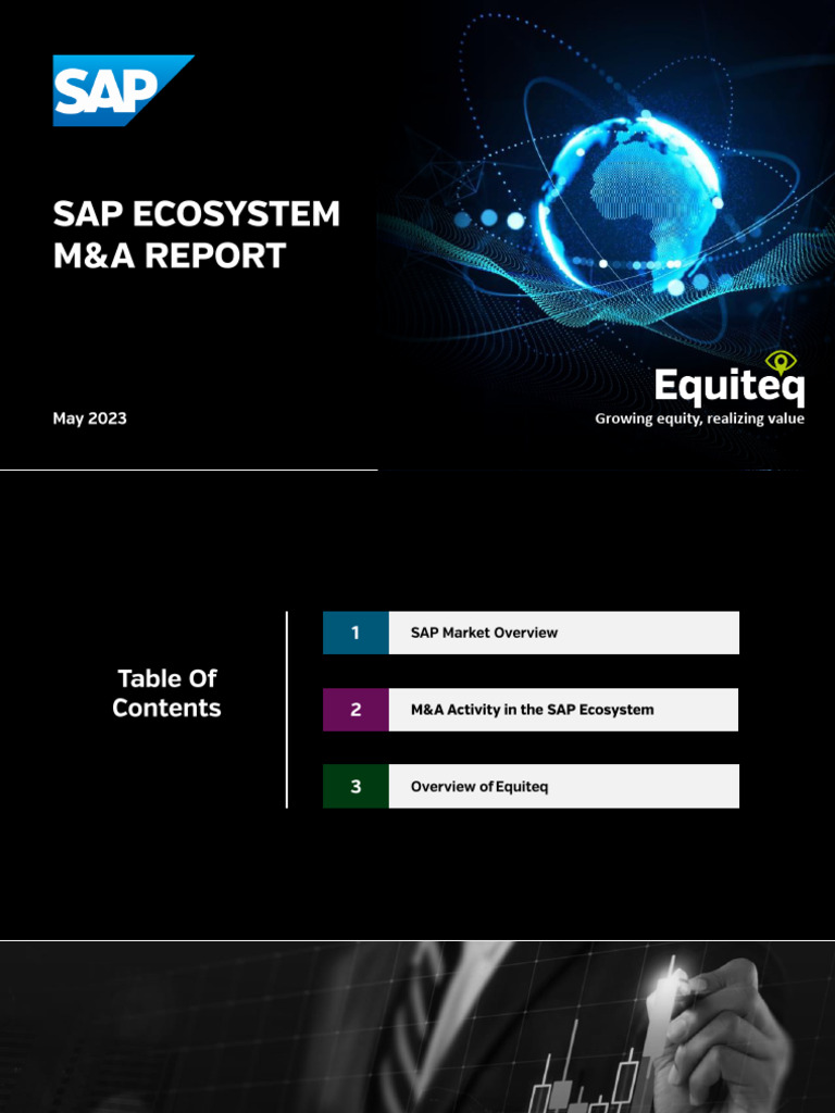 Equiteq SAP Ecosystem Report 2023 | PDF | Mergers And Acquisitions ...