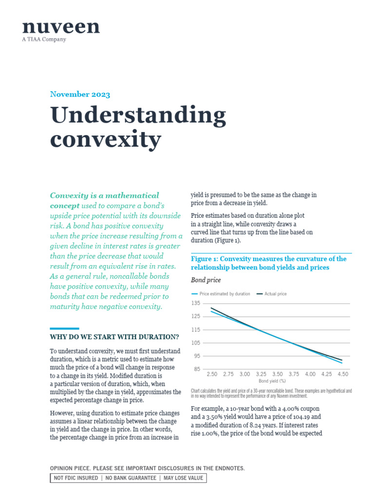 Understanding Convexity 1729631262 | PDF | Bond Duration | Bonds (Finance)