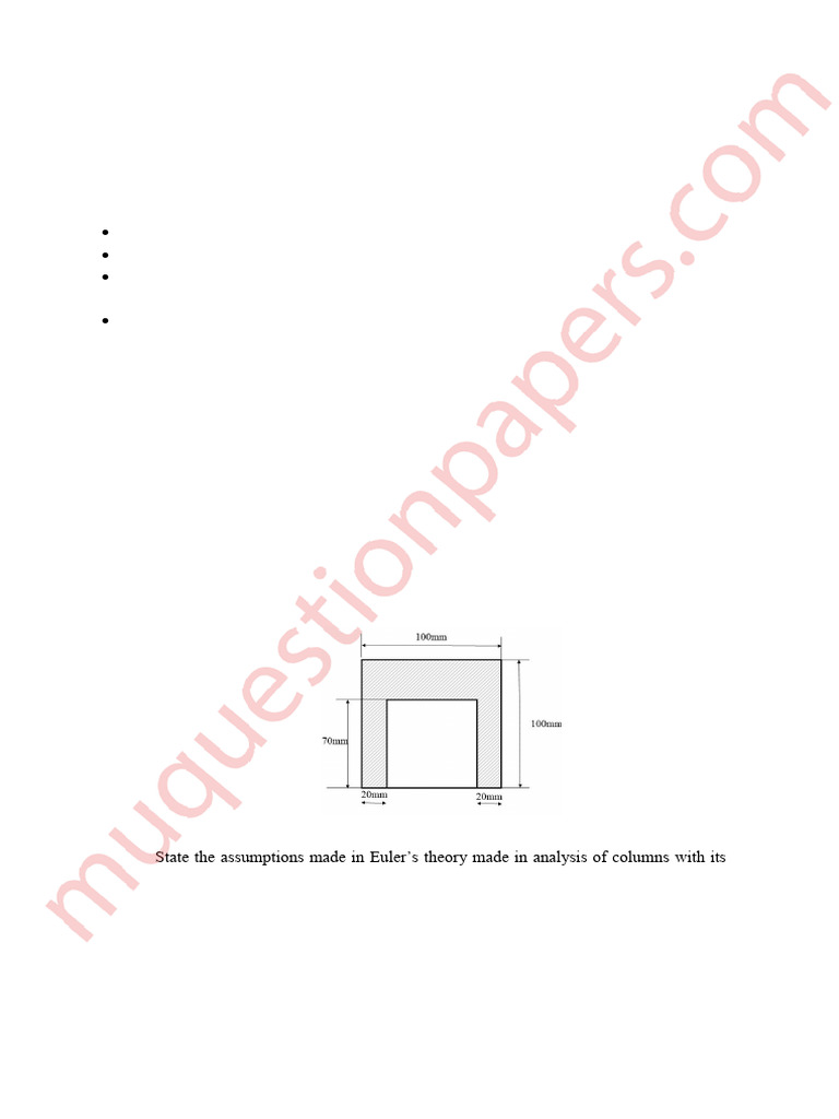 Be Mechanical Engineering Semester 3 2024 May Strength of Materials Rev 2019 C Scheme | PDF ...