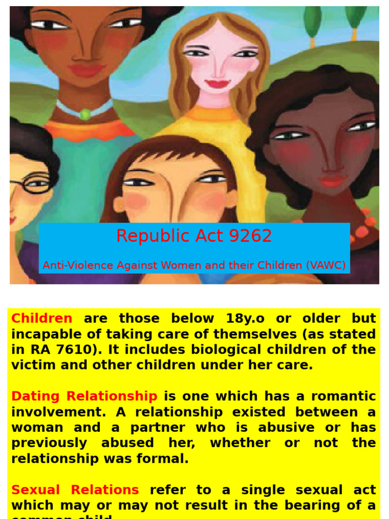 Understanding Republic Act 9262: VAWC | PDF