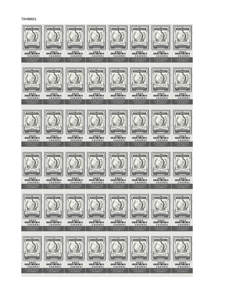 TIMBRES | PDF