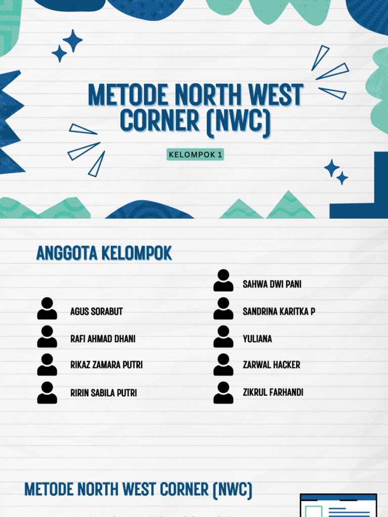 Metode NWC | PDF