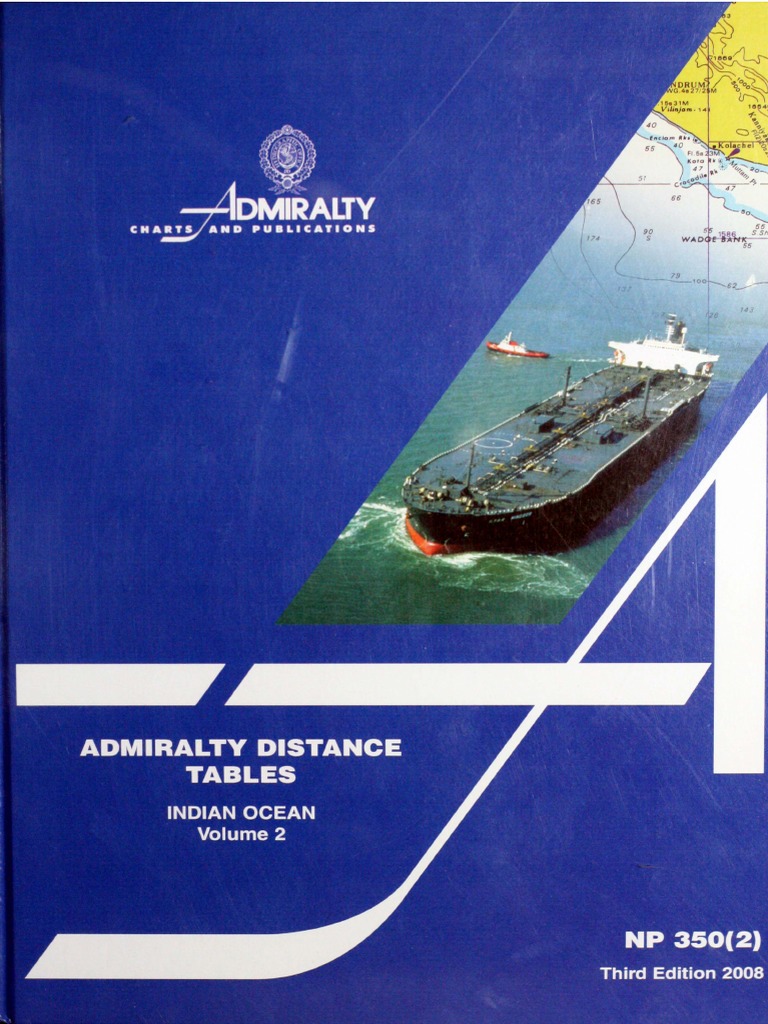 Admiralty Distance Indian Ocean | PDF