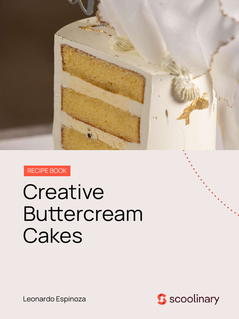 EN Creative Buttercream Cakes Recipe Book 1 | PDF | Cakes | Chocolate