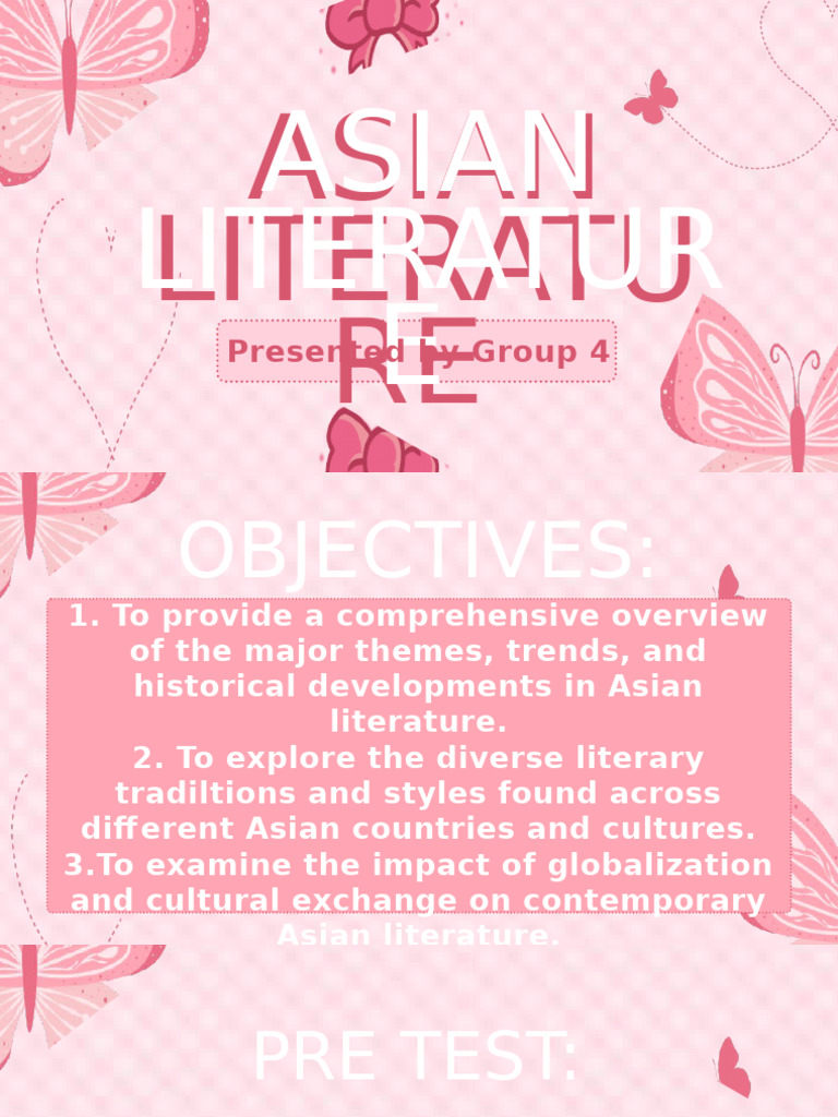 Overview of Asian Literature Themes | PDF | Poetry | China
