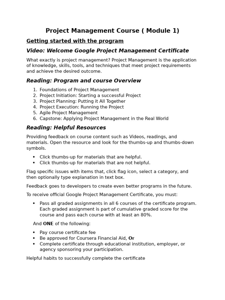 PMC Module 1 | PDF | Project Management | Scrum (Software Development)