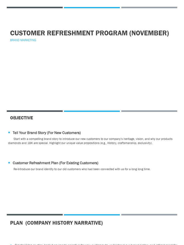 Customer Refreshment Program (November) | PDF | Computers