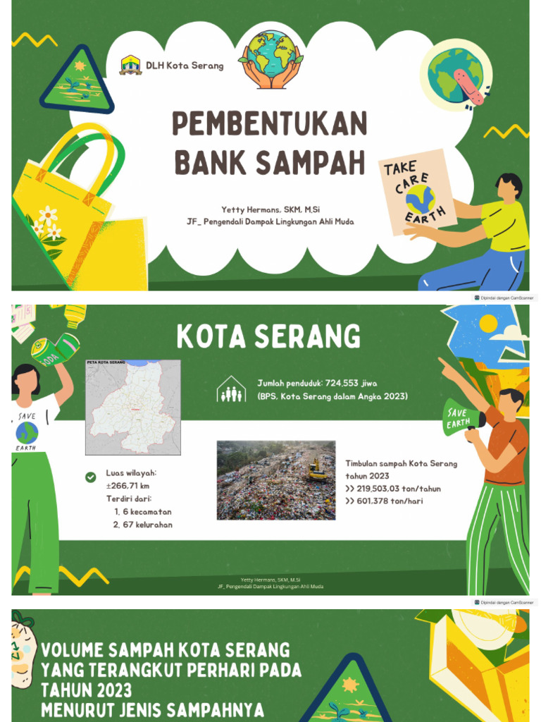 Materi - Bank Sampah - Yetty Hermans, SKM, M.Si | PDF