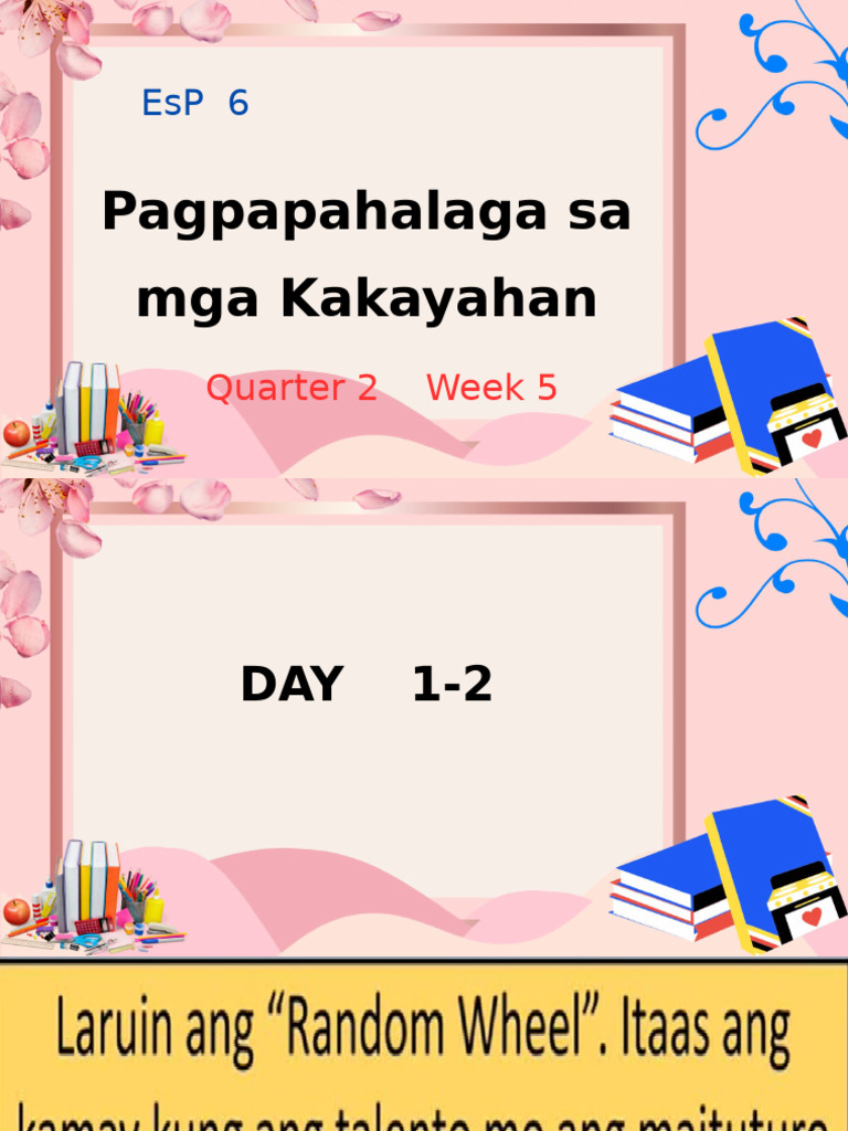 GR6 EsP .WK5 Q2 1 | PDF