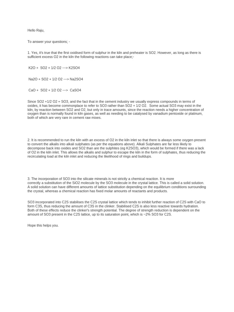 SO2 and SO3 Rule | PDF