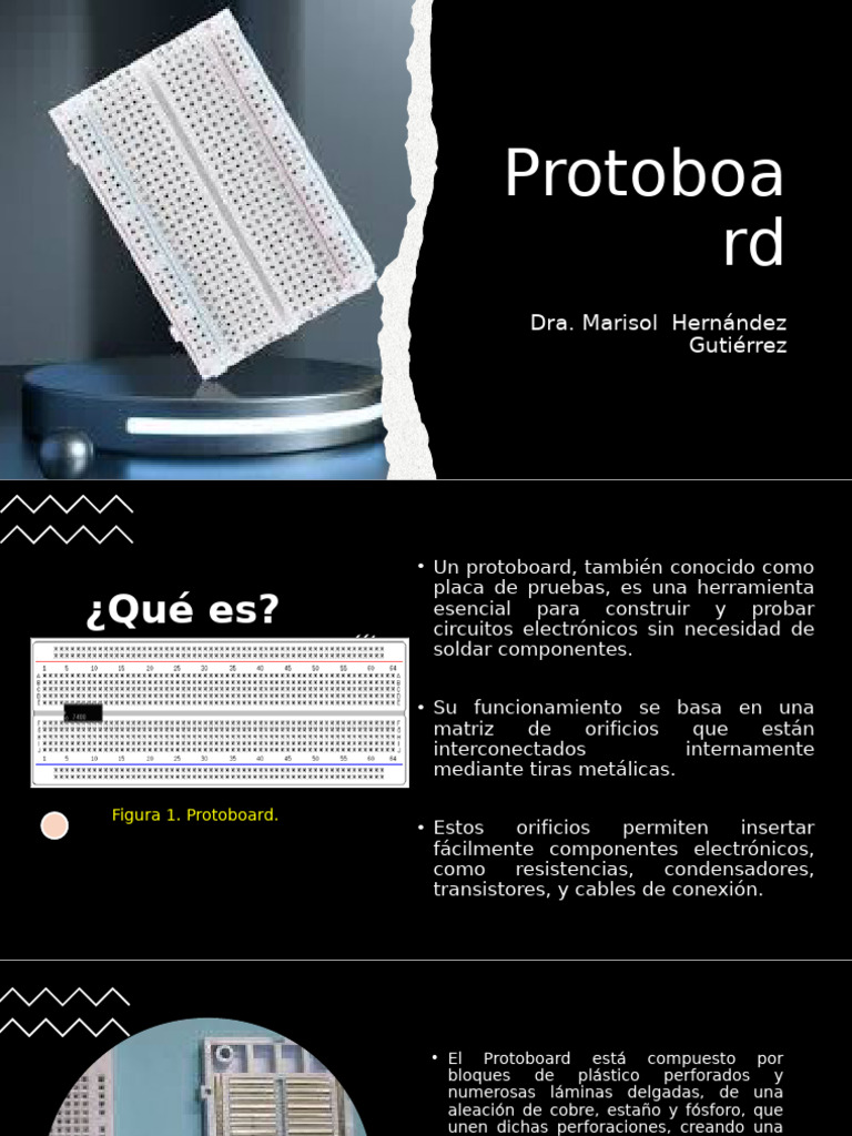 Guía Completa sobre Protoboards | PDF | Ingenieria Eléctrica | Electrónica