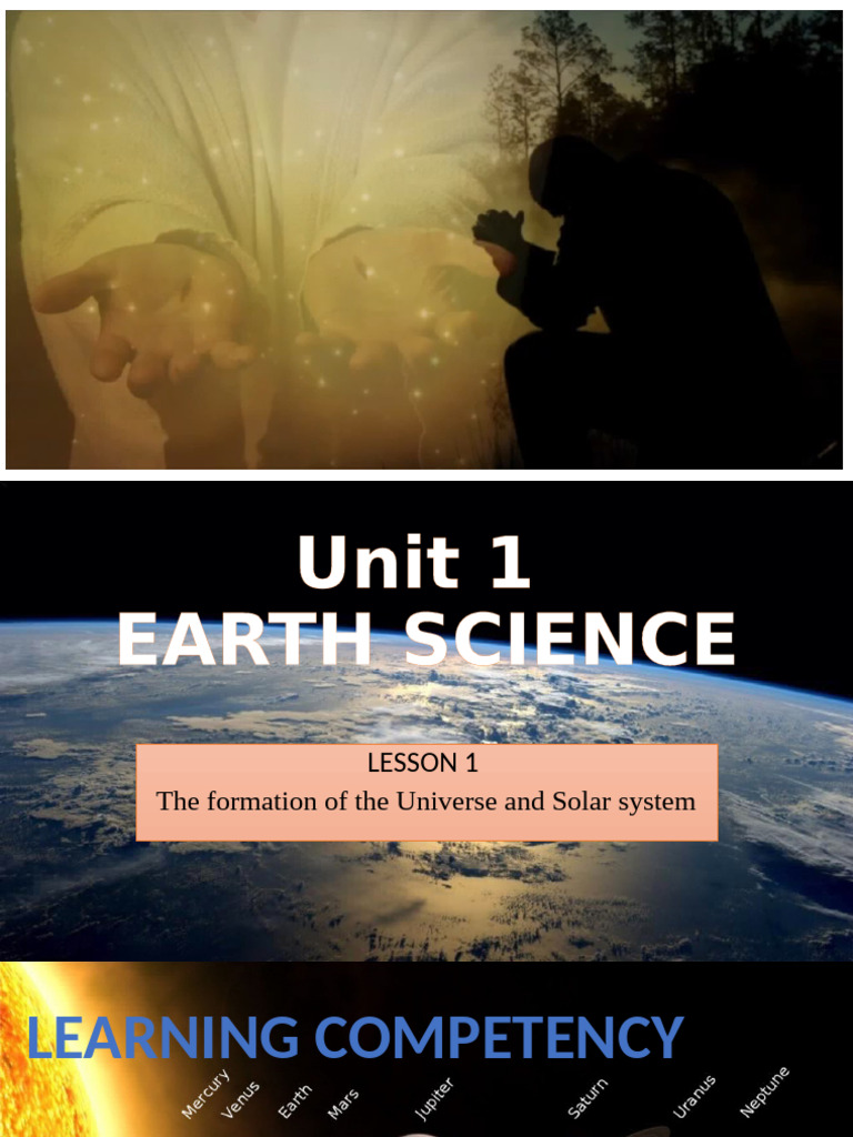Lesson 1 Earth and Life | PDF | Solar System | Planets