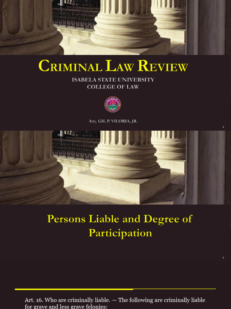 Intent vs. Motive in Criminal Liability | PDF | Aiding And Abetting ...