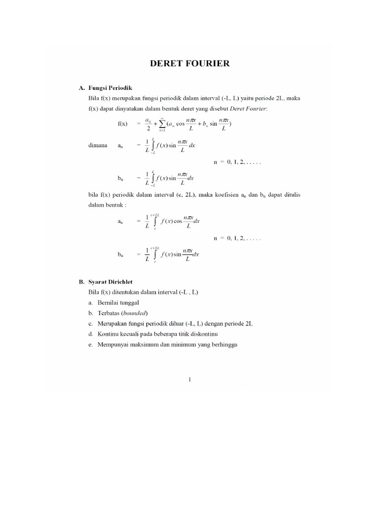 Deret - Fourier - Dan - Transformasi - Fourier - Docx Filename UTF-8''deret Fourier Dan ...
