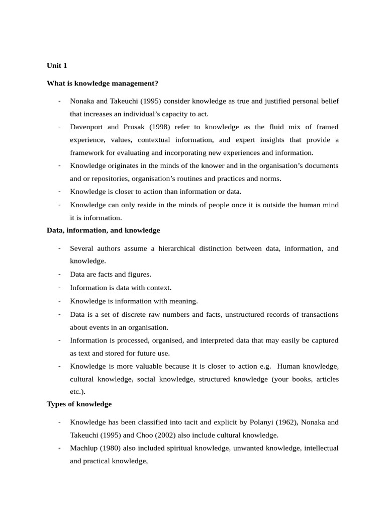 Notes of Archival Collections | PDF | Tacit Knowledge | Knowledge