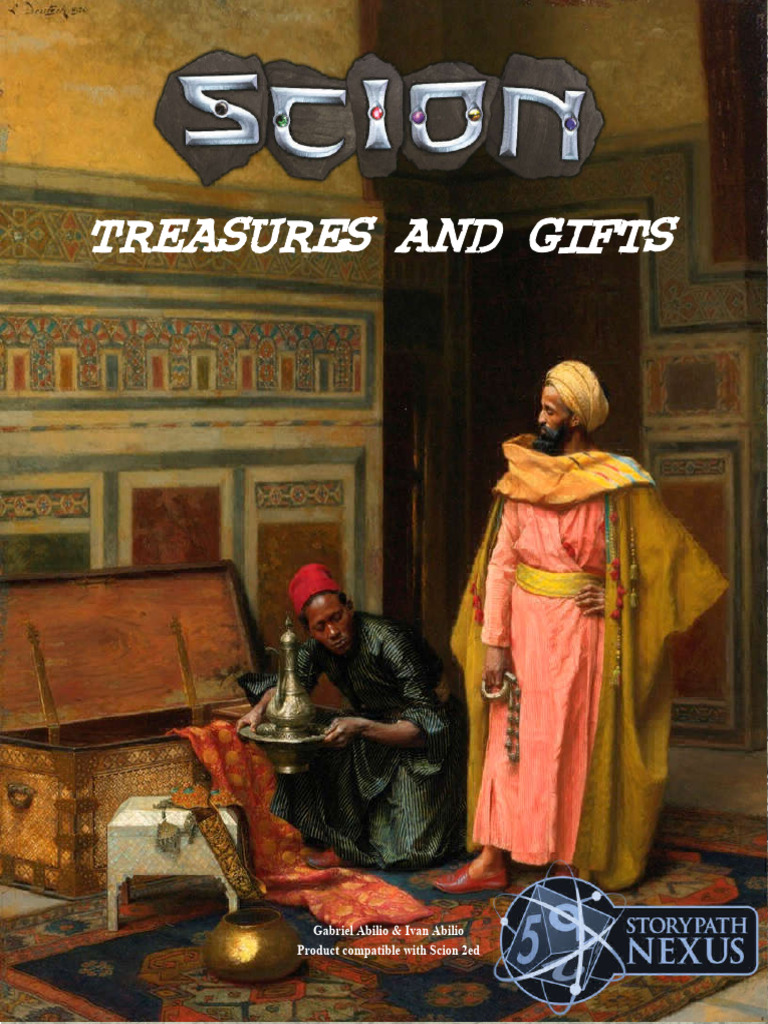 SCION 2e - Treasures & Gifts | PDF