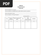 Form Xiii - Workman Register | PDF