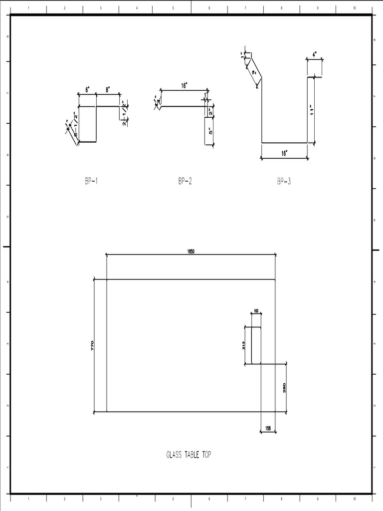 BP - Glass Tabletop | PDF