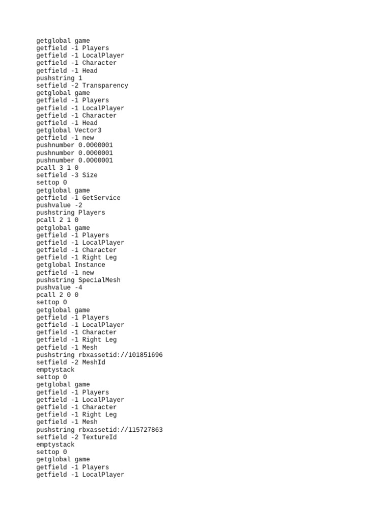 Nils Korblox Headless R6 | PDF