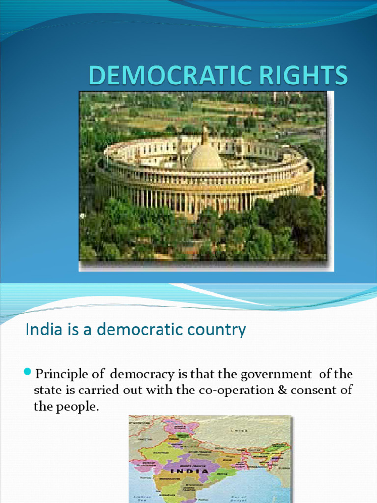Ch-5 Democratic Rights 2 | PDF | Democracy | Political Ideologies