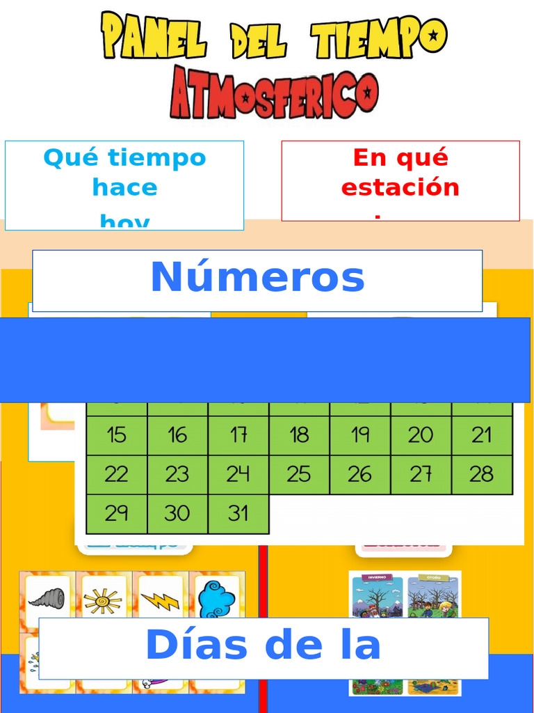 Clima y Estaciones del Año | PDF