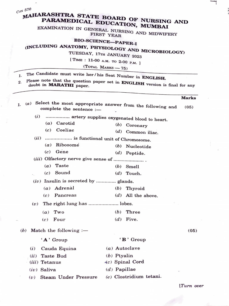 Gnm question bank | PDF | Heart | Artery