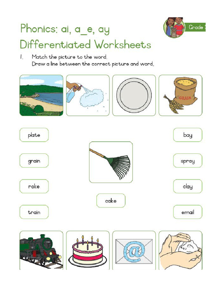 Ay, Ai Worksheet | PDF