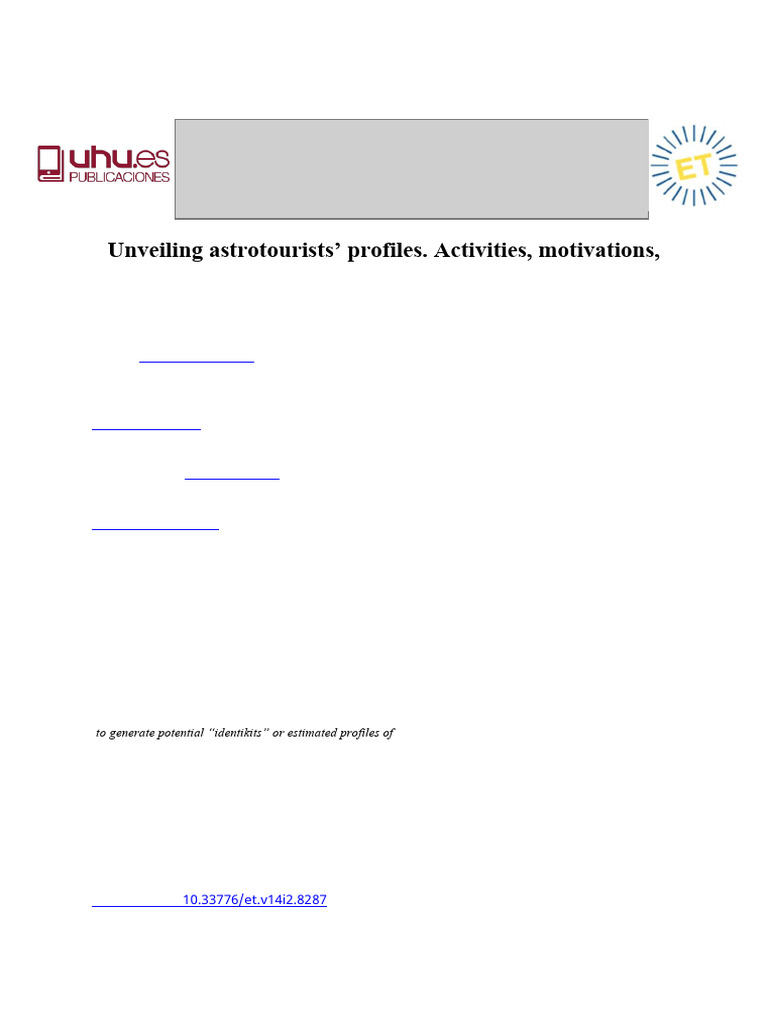 8287-Article Text-28437-2-10-20240923 | PDF | Tourism | Errors And Residuals