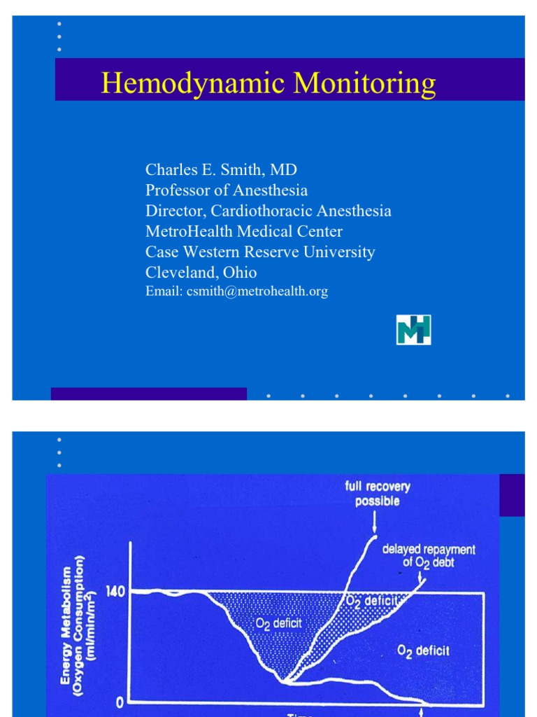 ICU Hemodynamic Monitoring with Picco | PDF | Intravenous Therapy ...