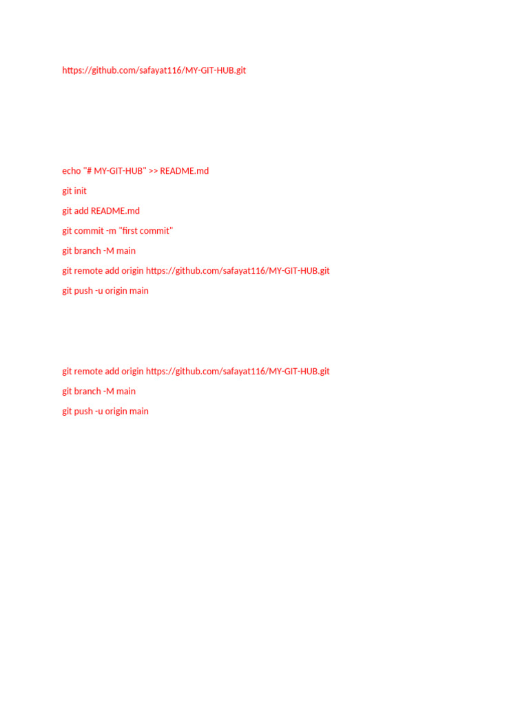 Git Hub 1st View | PDF | Home & Garden | Computers